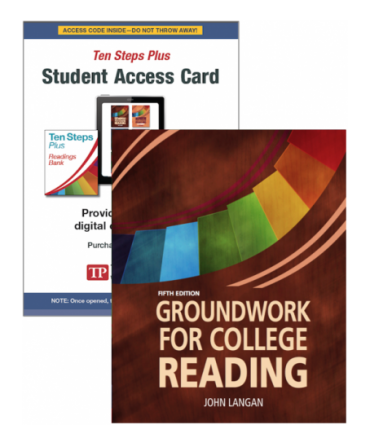 Groundwork for College Reading / Ten Steps Plus Bundle - Townsend Press